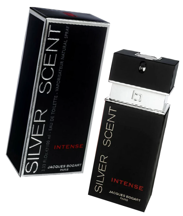 Мужская туалетная вода Jacques Bogart Silver Scent Intense 100 мл - Жак Богарт Сильвер Сцент