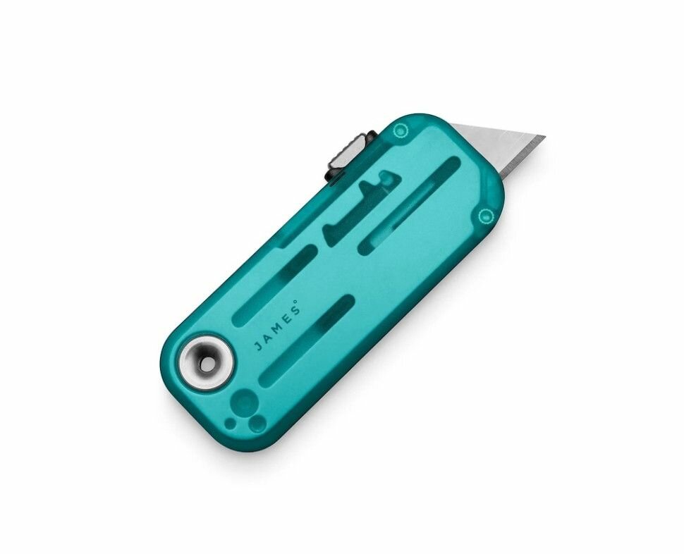Нож резак The James Brand The Palmer Clear, сменное лезвие, Turquoise