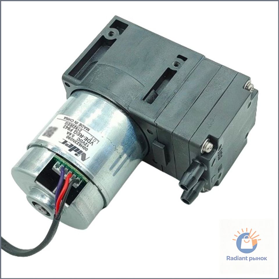 NIDEC бесщеточный двигатель вакуумный воздушный насос DC 12В-24В 6LPM -80KPa микро диафрагмы отрицательного давления всасывания насос