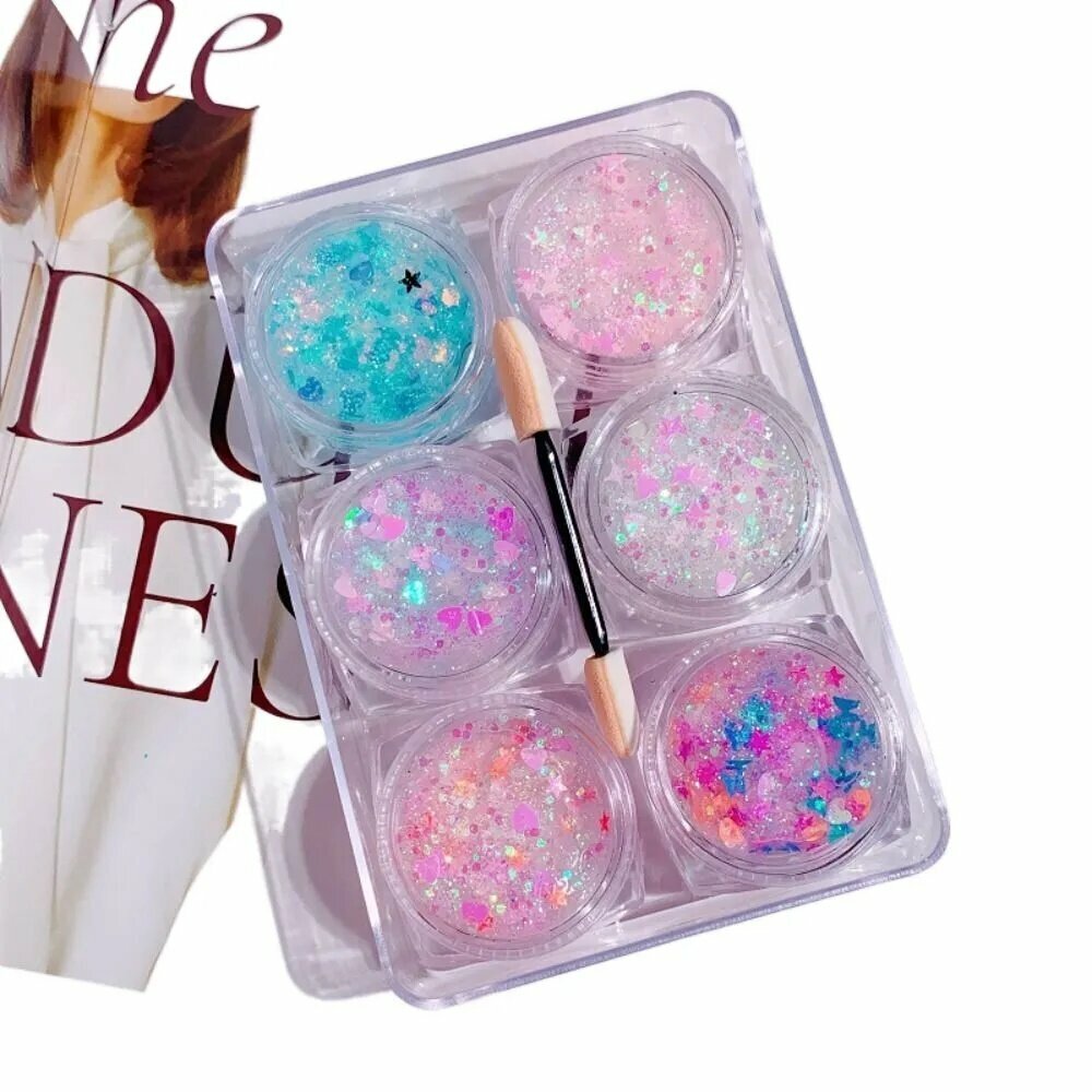 6 шт./комплект Гель Блеск Глаз