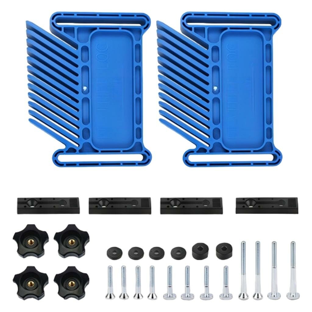 Регулируемый упор для станка, Синий