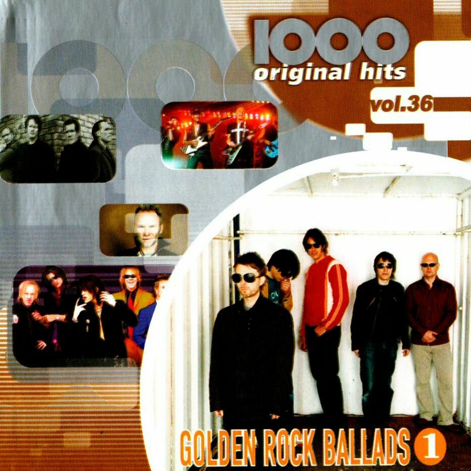 Golden Rock Ballads 1- из серии 1000 original hits (vol. 36) CD-диск (лицензия)
