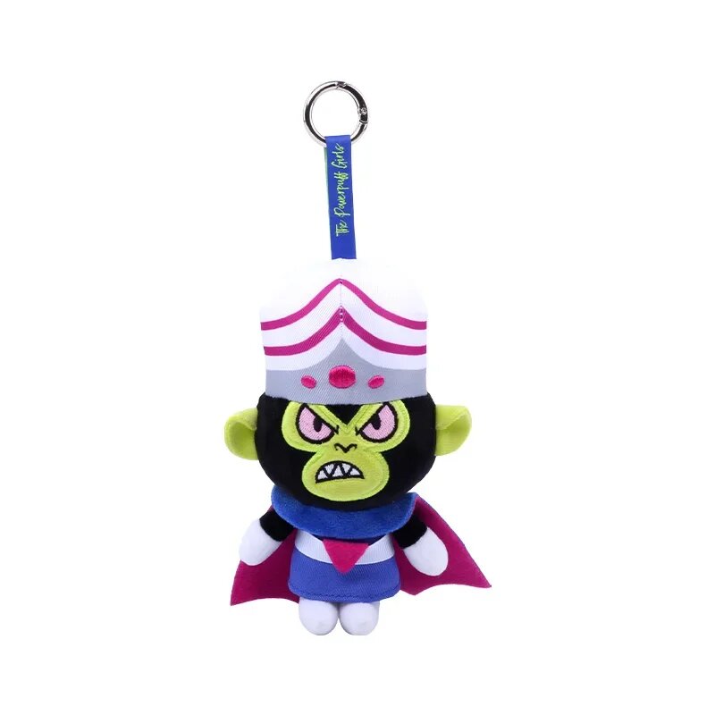 Плюшевый брелок Powerpuff Girls Mojo Jojo, 14см, темно-синий