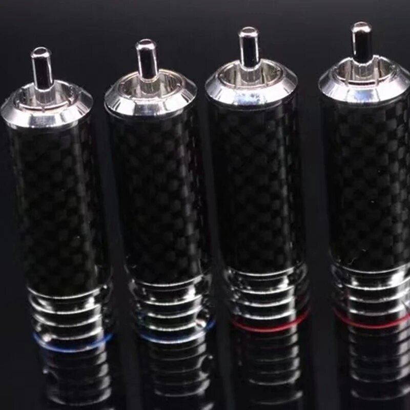 4 шт. RCA адаптер для аудио-видео AMP VCD DVD-плеера colleimage 4pcs