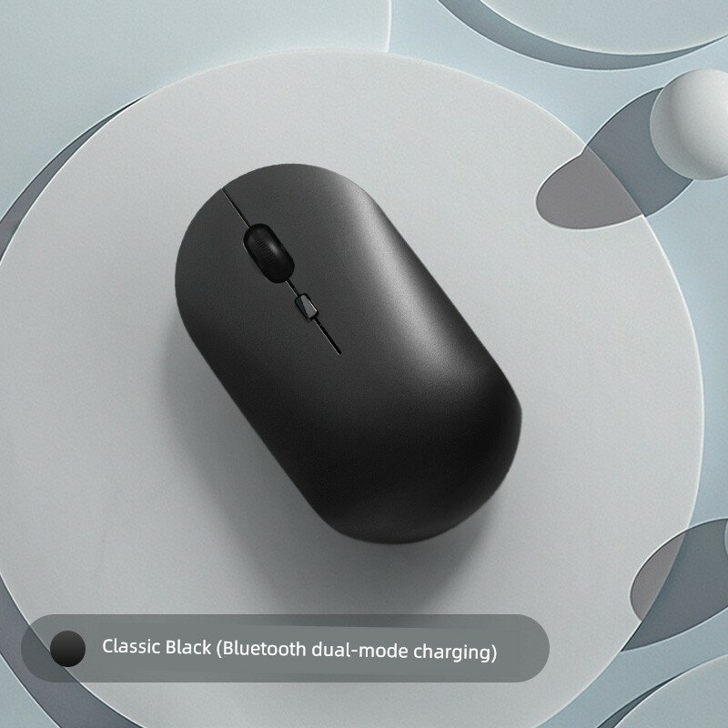 HP Беспроводная Тихая Мышь с Bluetooth Dual Mode Зарядкой для Ноутбука и Планшета, Черная