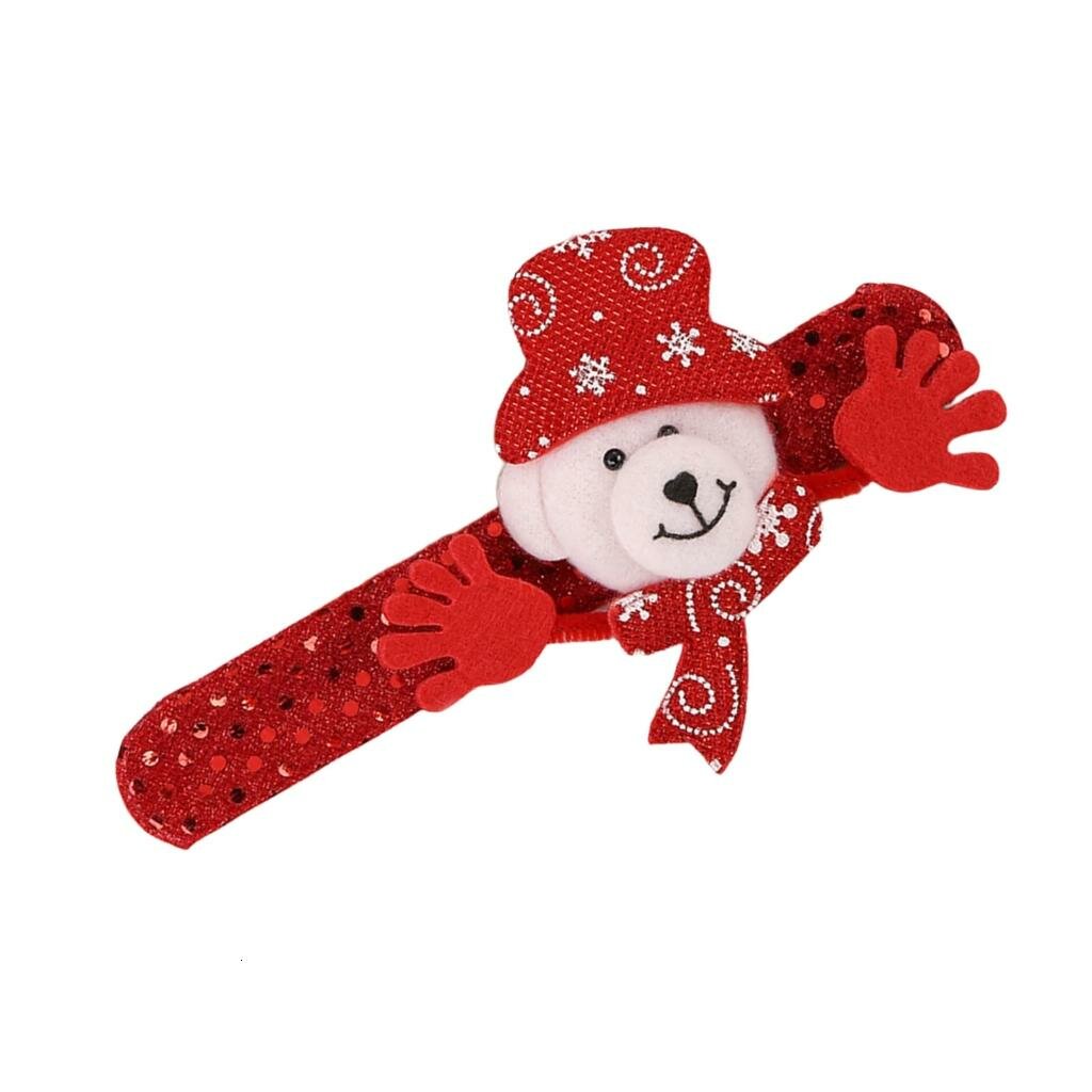 Рождественские браслеты-хлопушки, Модель медведя