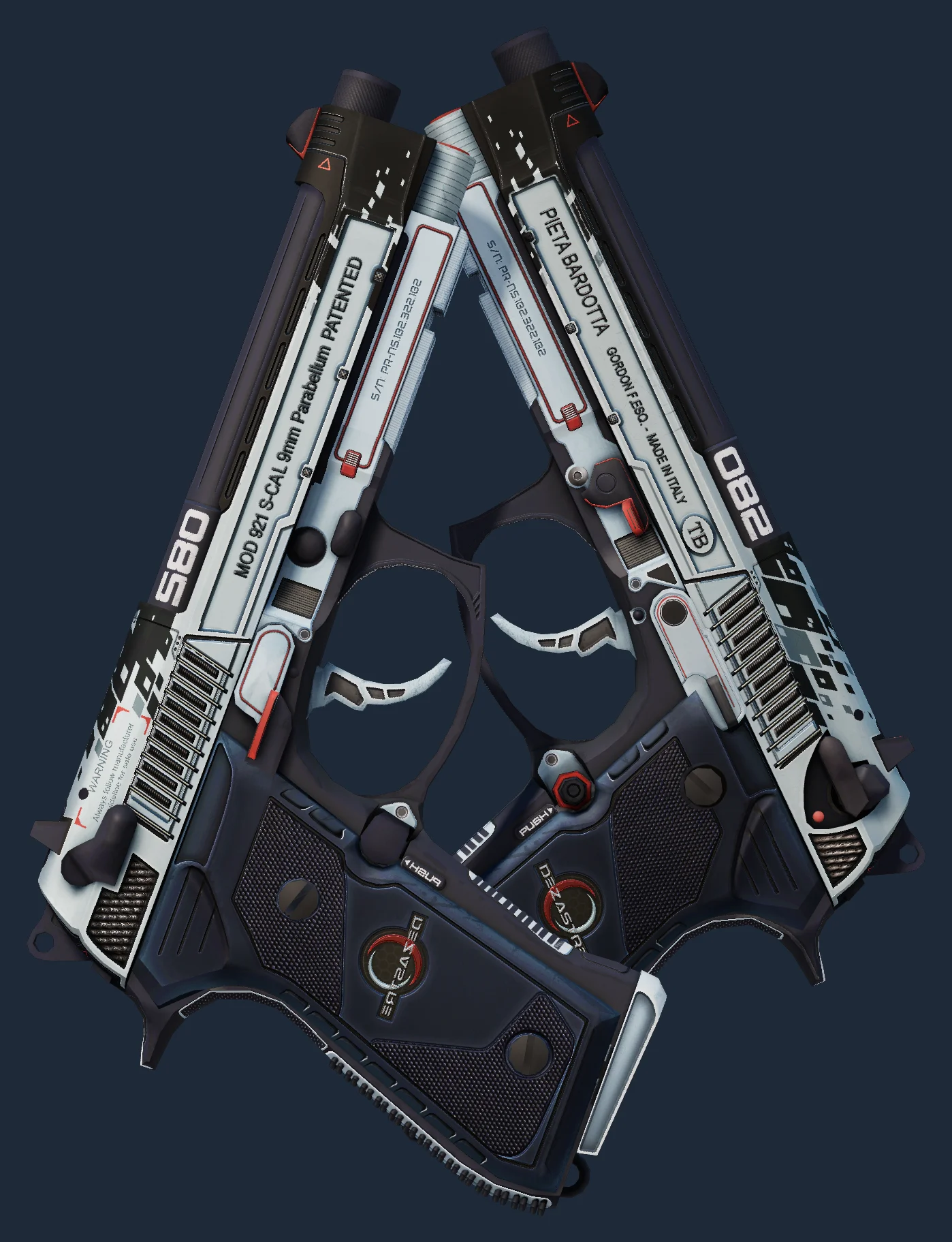 StatTrak™ Dual Berettas | Катастрофа (Закалённое в боях) Скины CS2 с быстрой автовыдачей steam trade