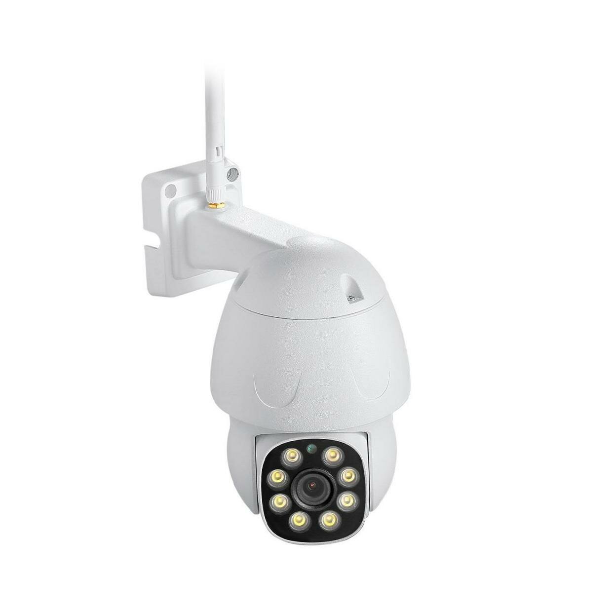 Уличная 5MP Wi-Fi IP видеокамера наблюдения Link-SD/08-W/8G (Q24744LIN) беспроводная поворотная, запись по датчику движения, динамик и микрофон.