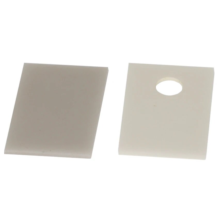 Керамические прокладки 12x18x0.6mm с отверстием, 5шт