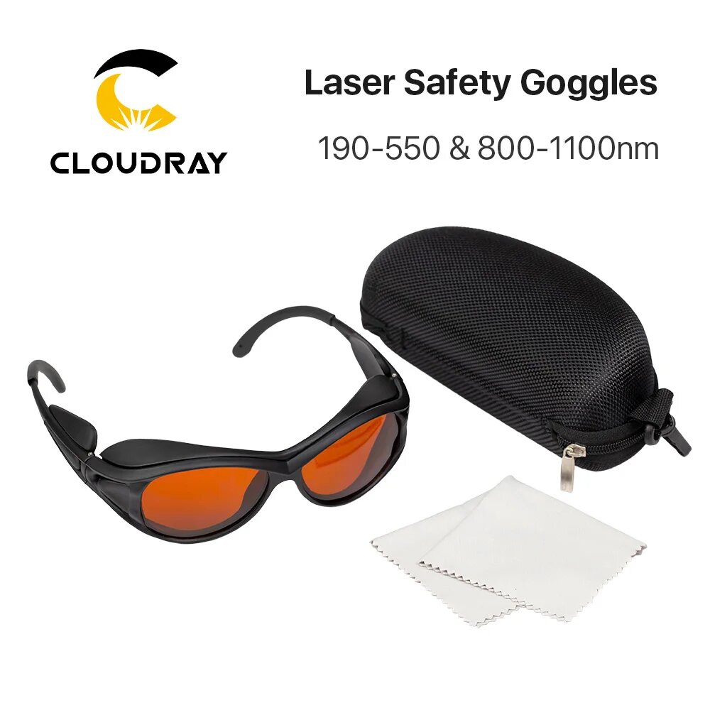 Очки защитные Cloudray для Лазерной защиты от УФ-лучей, 800-нм