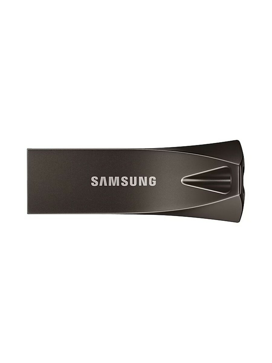 Флешка Samsung Bar Plus, 128 ГБ, USB 3.2 Gen1, металлический корпус, черный (MUF-128BE4/APC)