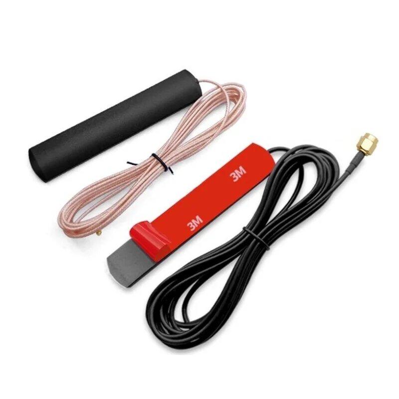 Патч-антенна 4G LTE SMA, черная — фото 1