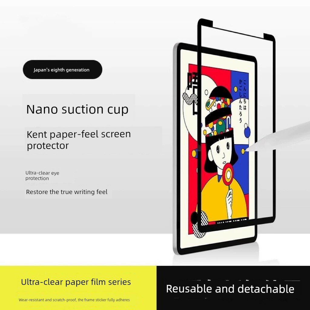 Магнитная пленка для экрана iPad Mini 1-3 7.9 дюймов с фиксацией по рамке, съемная