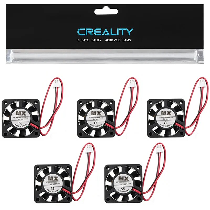 Вентиляторы Creality 4010 24В, 5шт