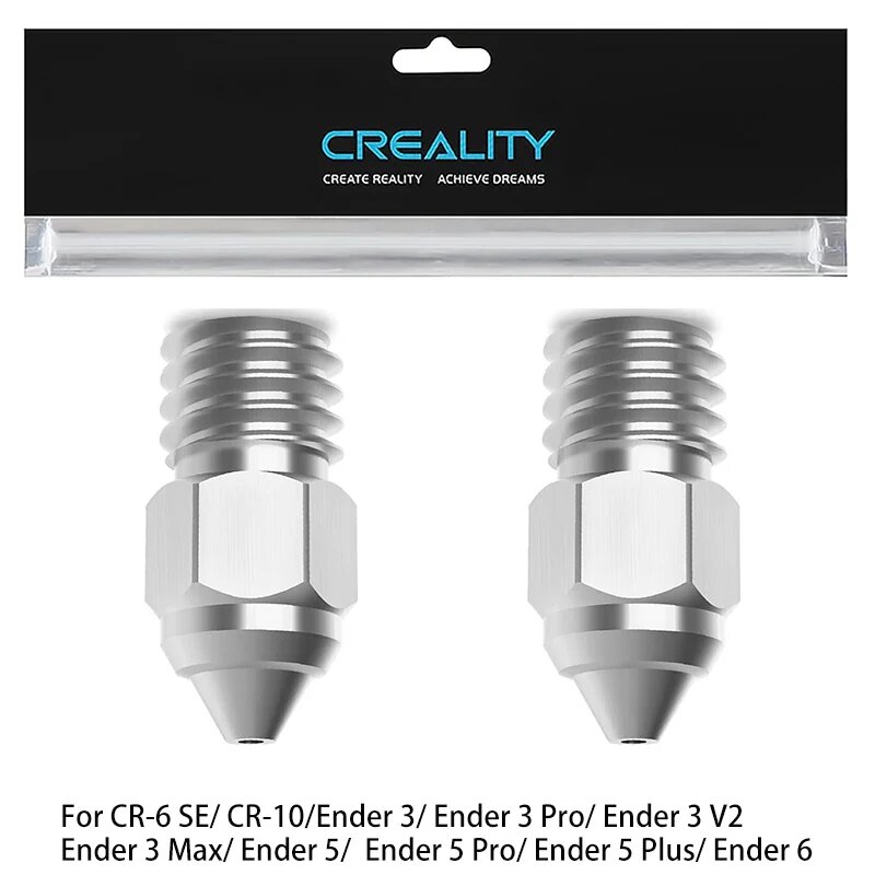 Сопла Creality HardSteel для 3D-принтеров Ender 3