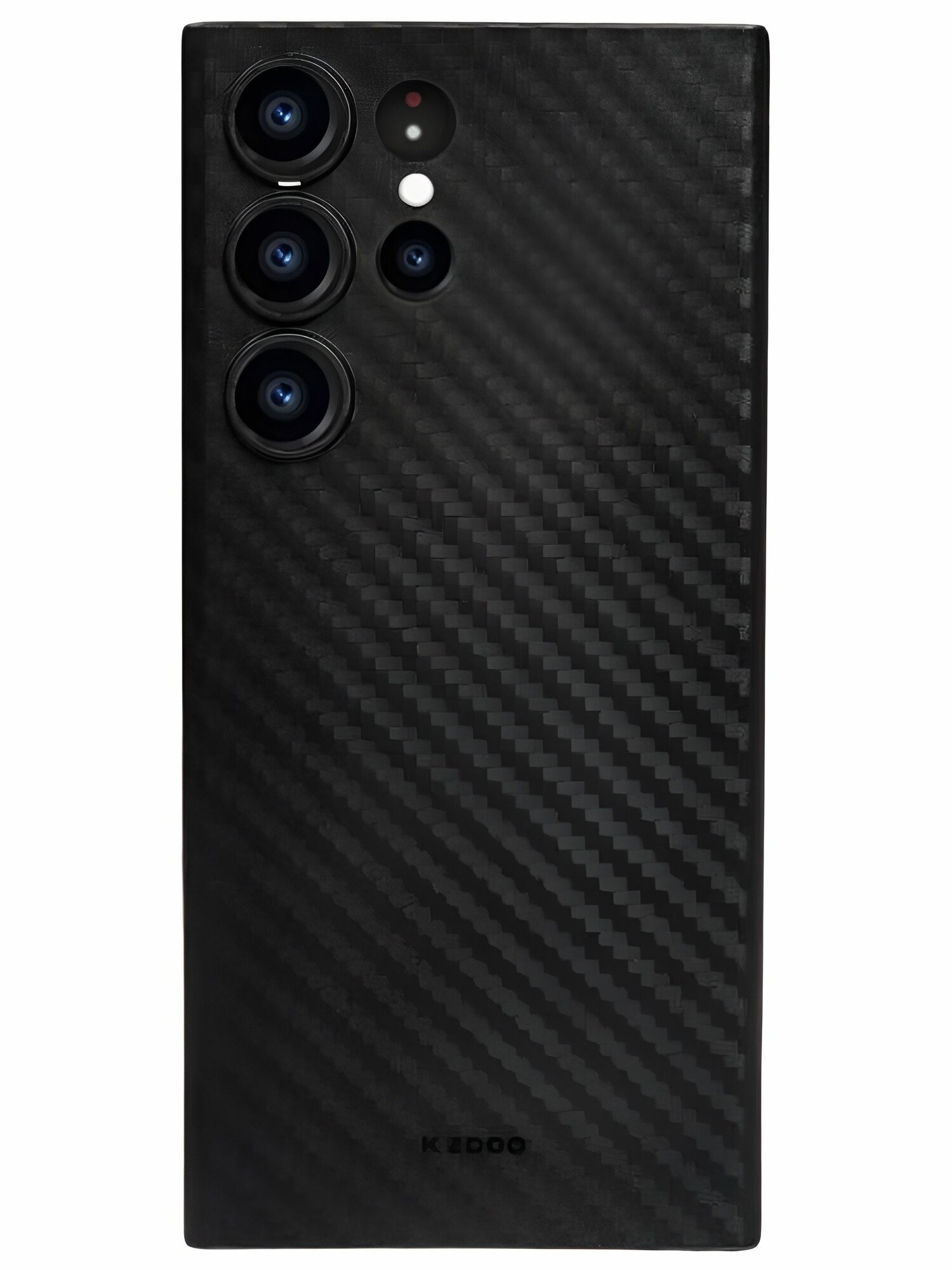 Чехол на Samsung Galaxy S23 Ultra, Air Carbon ультратонкий пластик, черный