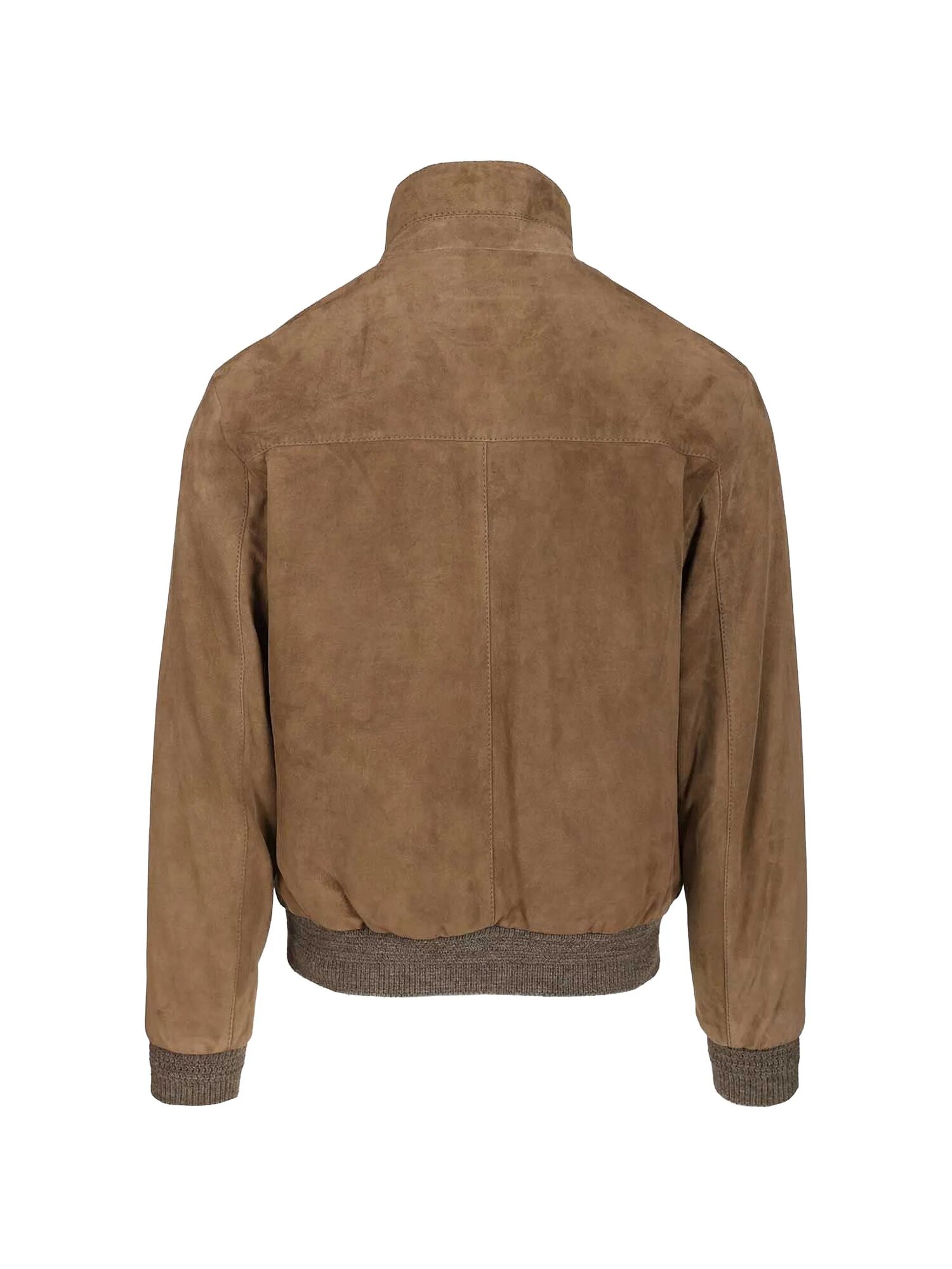 Куртка al duca d'aosta Suede zip-up jacket, размер 54, brown — фото 1