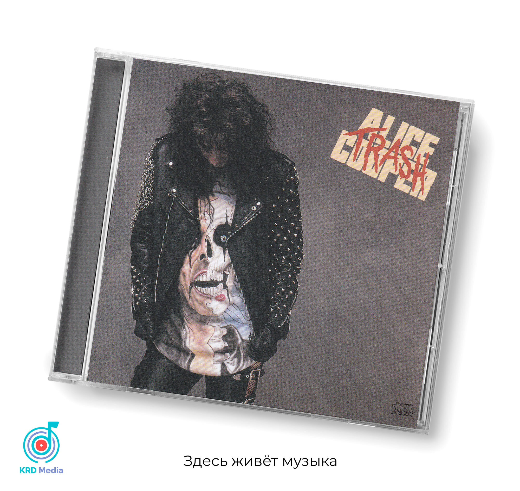 Alice Cooper - Trash, 1989, 8-page, CD-Аудио