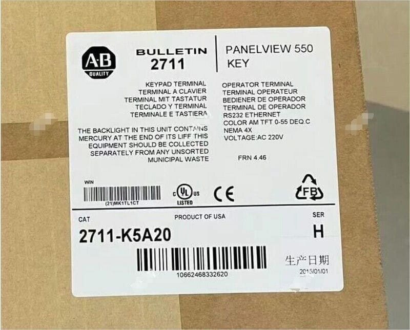 Модуль Allen-Bradley 2711-K5A20