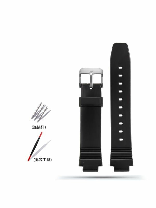 Совместим с силиконовым ремешком для студенческих часов Casio LRW-250H.