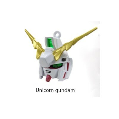 В наличии: Оригинальный новый продукт BANDAI SD Gundam Head Pendant Blind Box – крутой подарок для мальчиков, фигурка.