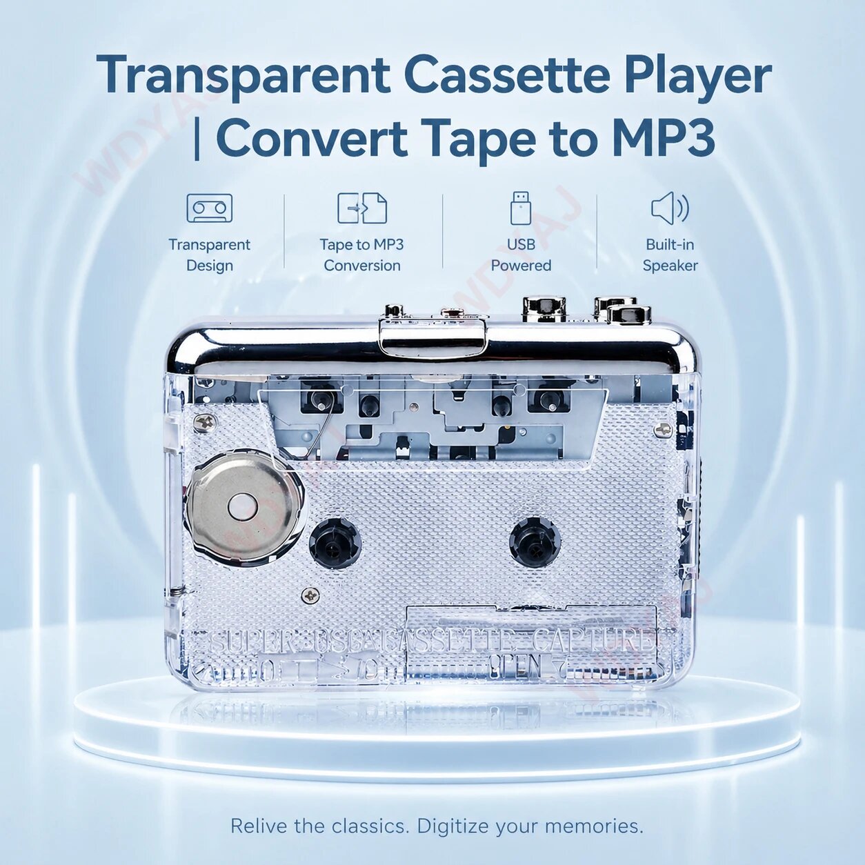 Кассетный плеер WDYAJ Cassette to MP3 Converter