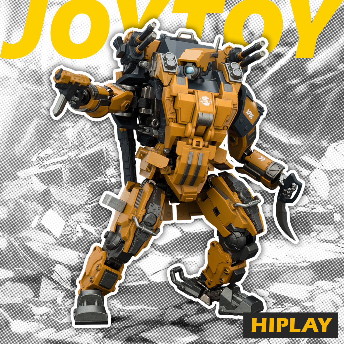 HIPLAY JOYTOY APOC Annihilator 02 Long-Range Strike Mech ST-8617 JT03431 1/25 Фигурка