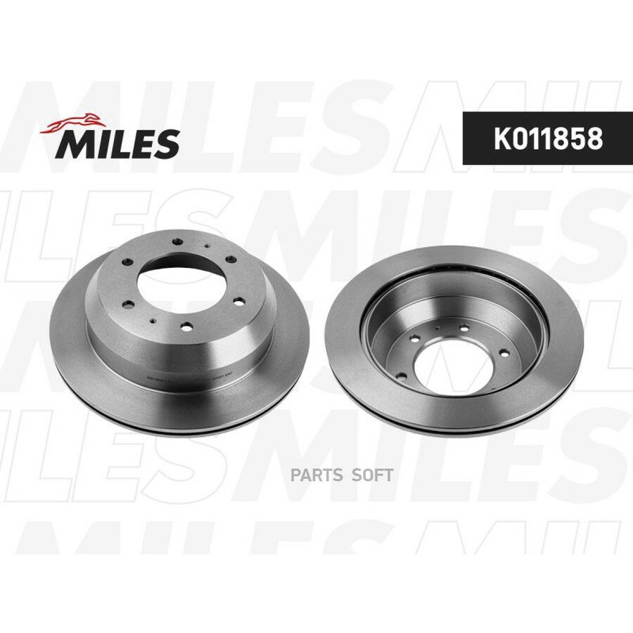 MILES K011858 Диск тормозной GREAT WALL HOVER - задний ()