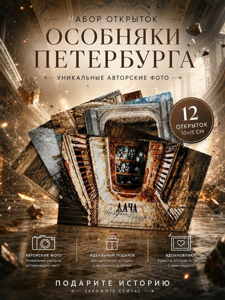 Набор фото-открыток "Дача Фаберже"