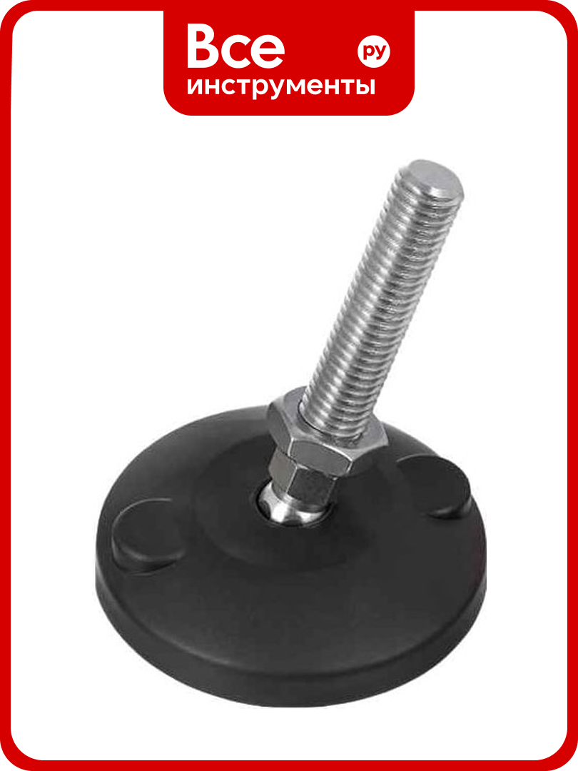 Шарнирная опора Алтервиа M12x45 до 800 кг (под крепёж) A00022.1108012045