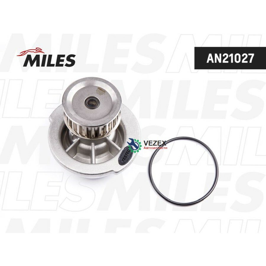 MILES AN21027 Насос водяной OPEL ASTRA F/G/VECTRA B/ZAFIRA 1.4/1.6 16V 05 AN21027
