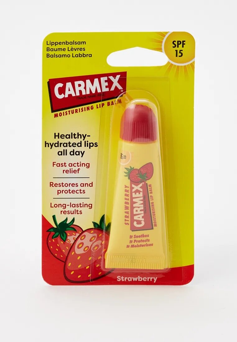 Carmex Бальзам для губ 10 г Прозрачный