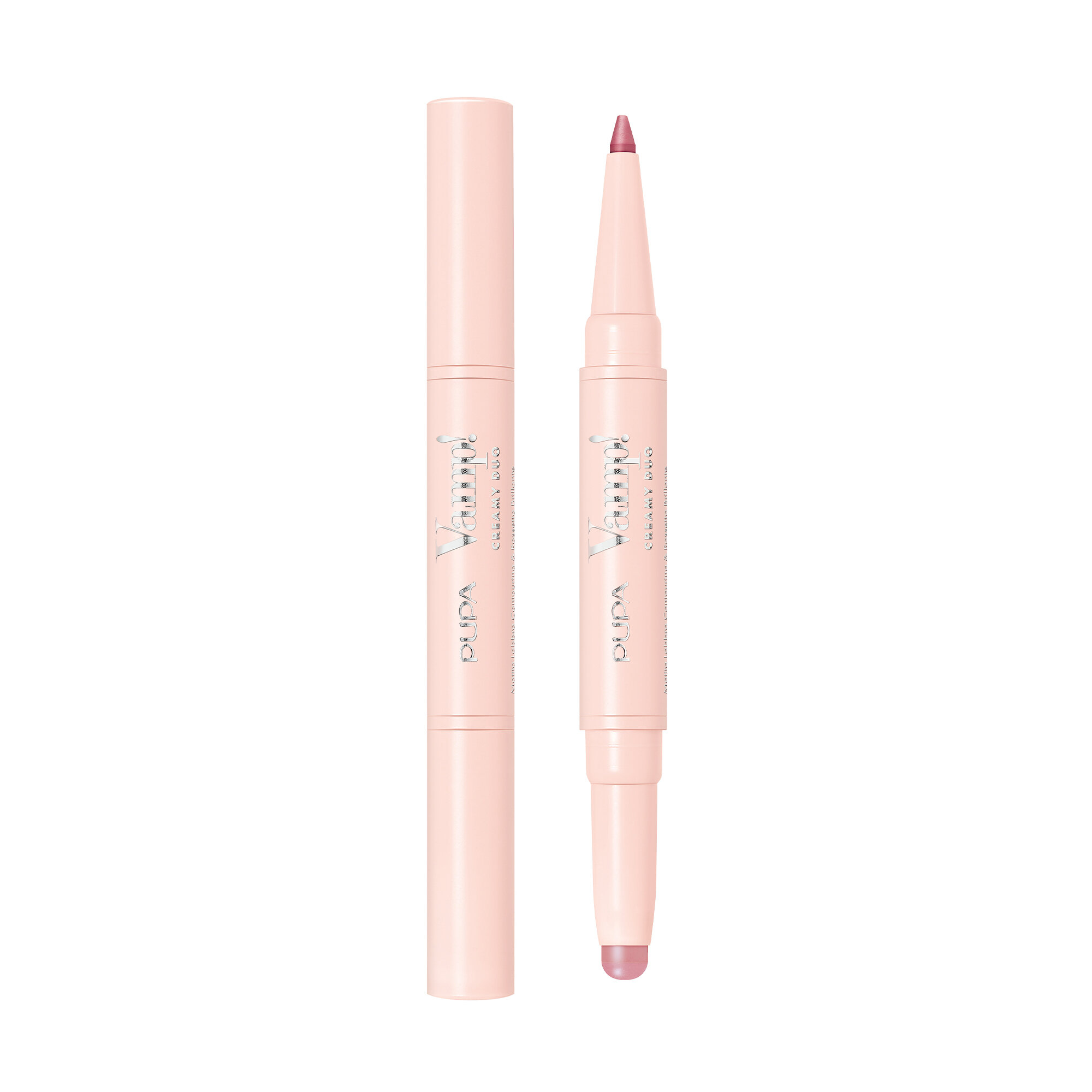 PUPA VAMP CREAMY DUO Губная помада Яркий розовый