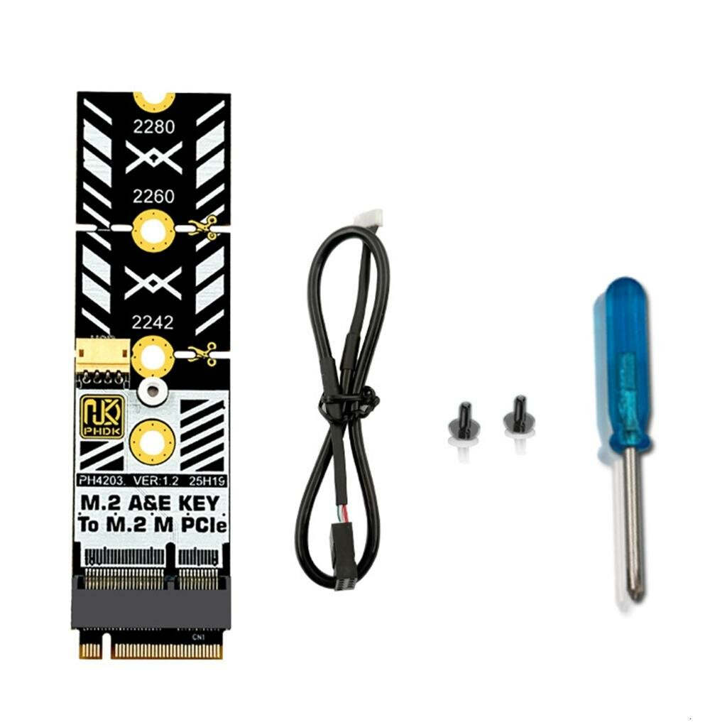 Адаптер M.2 (A+E) к NVMe (M-ключ)