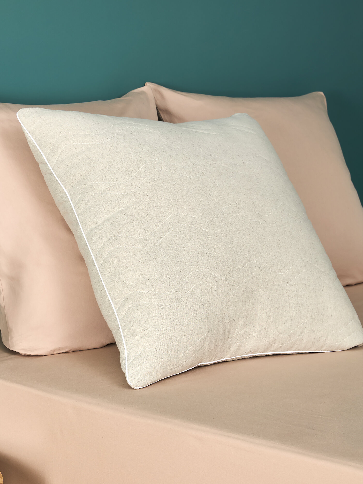 Подушка "Уютный лён/Cozy Linen"(70х70) лен/хлопок, наполнитель лён