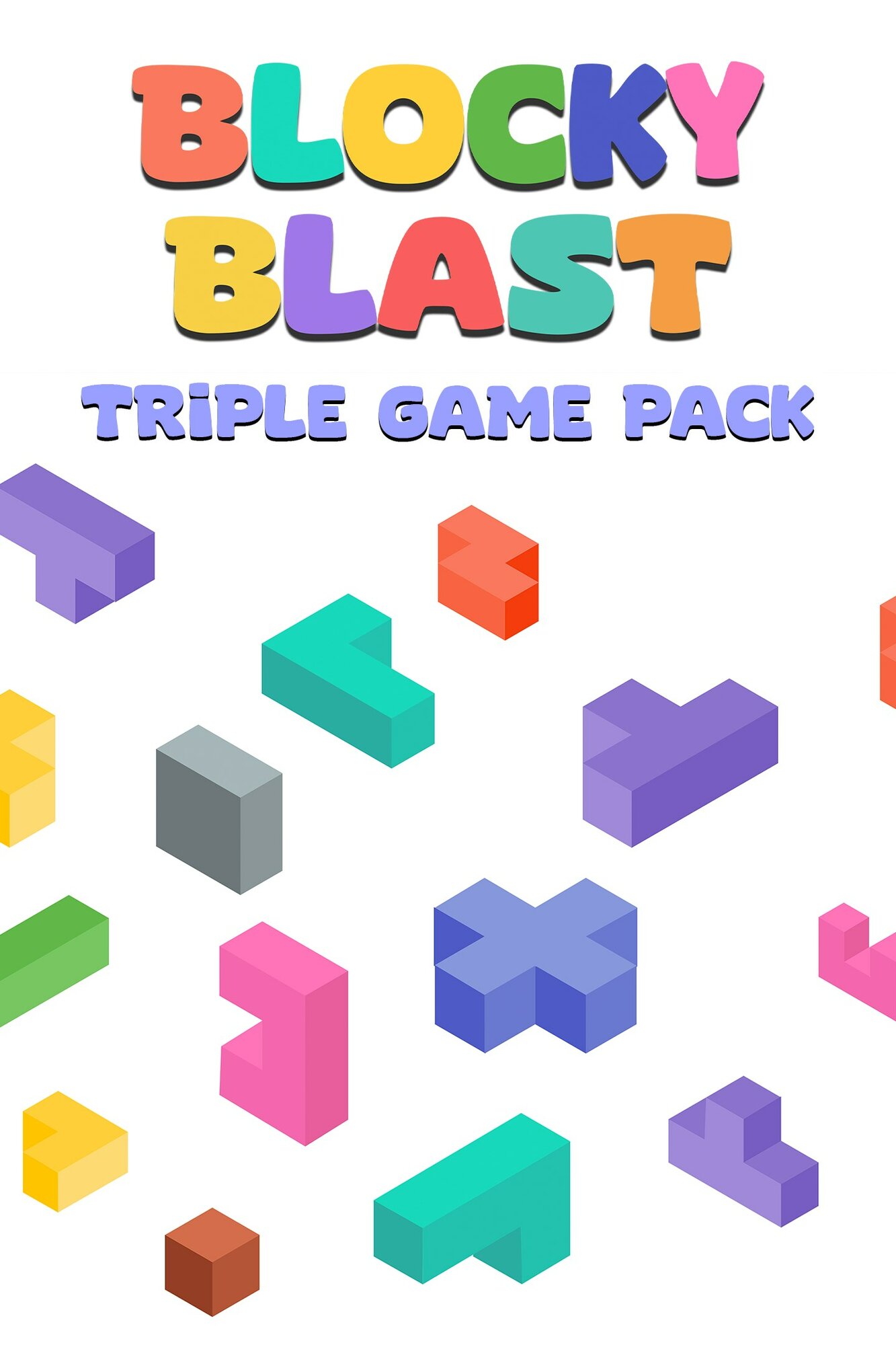 Набор Blocky Blast: Triple Game Pack — Xbox Series X|S, Xbox One, PC — Цифровая версия