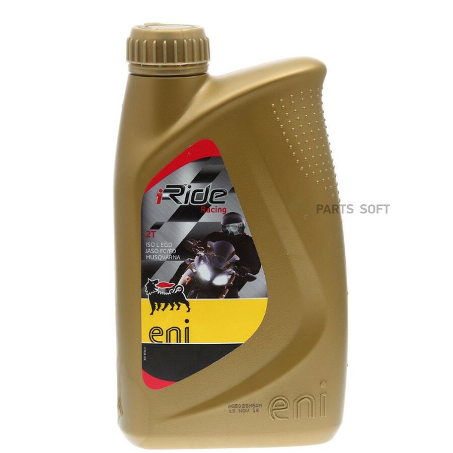Масло Eni i-Ride Racing (moto) 2t синт. 1л от официального дистрибьютора, ENI, артикул 8003699008489
