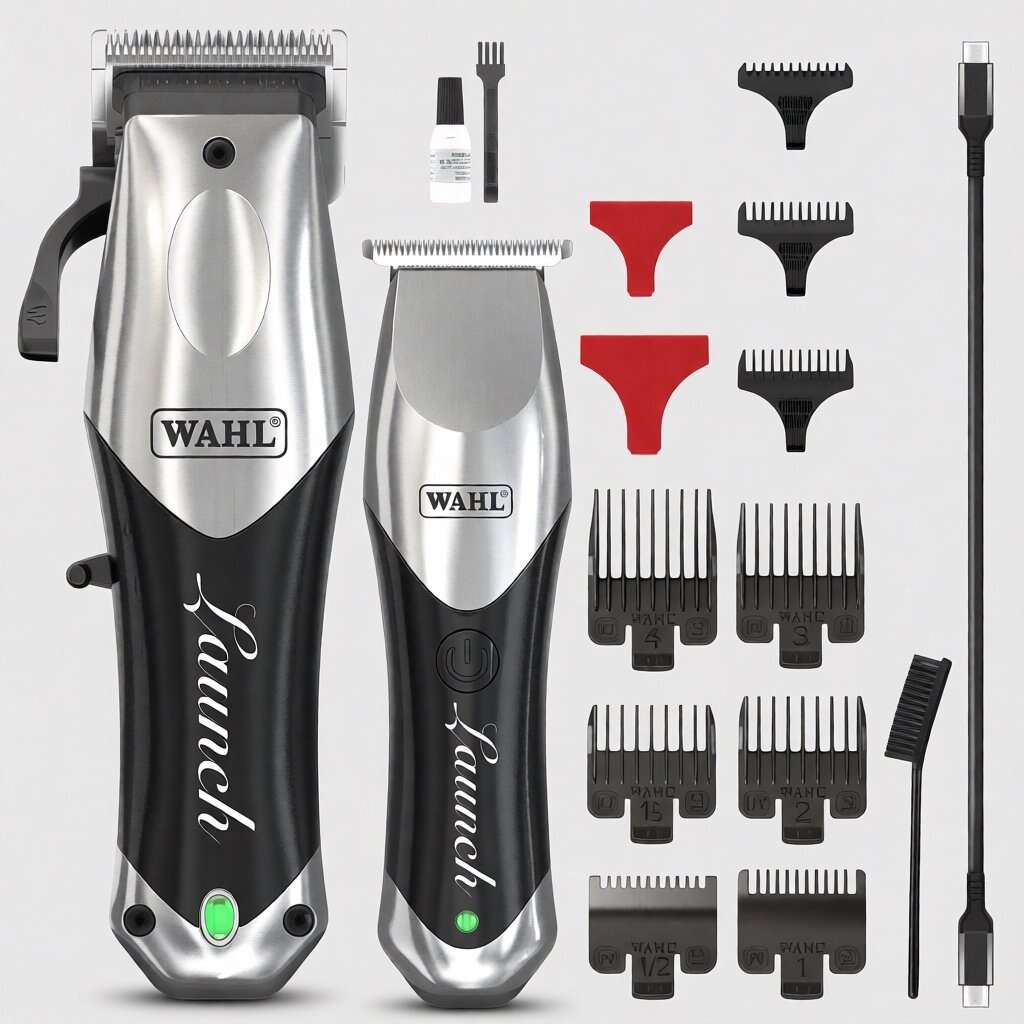 Набор профессиональный машинка+триммер для стрижки волос Wahl "Launch Combo"