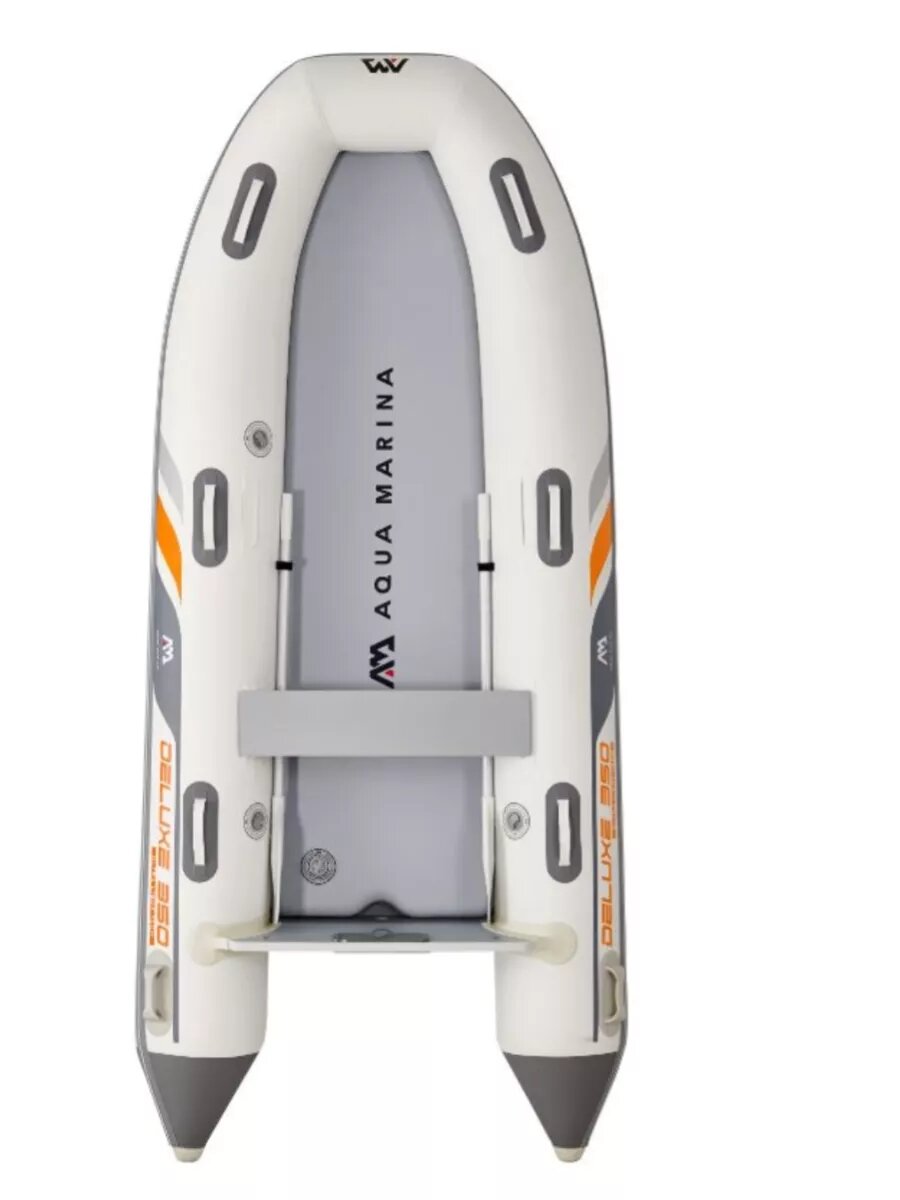 Лодка надувная Aqua Marina DELUXE U-TYPE 3.5m, 350х160см, серый
