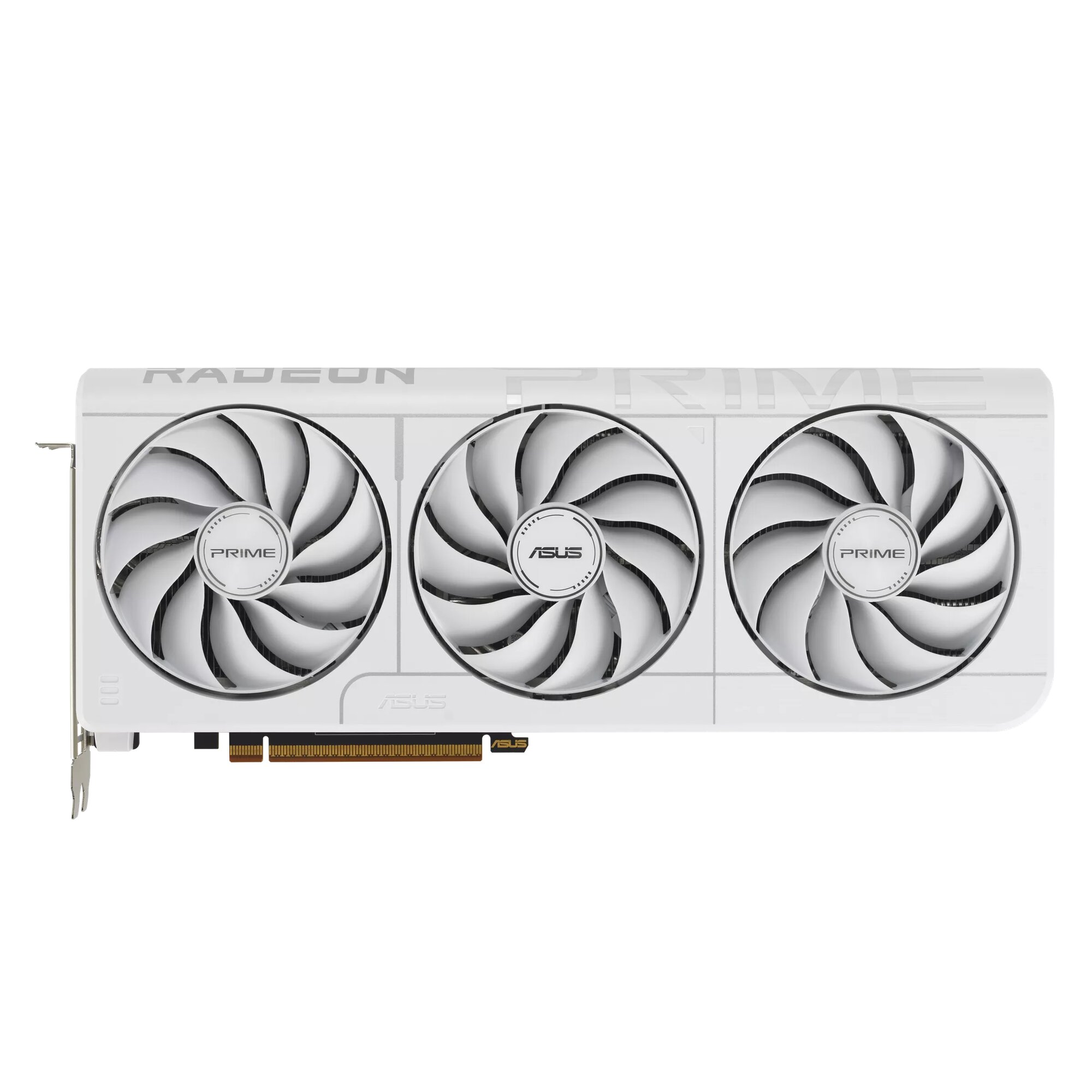 Видеокарта ASUS RX9070XT PRIME WHITE OC 16GB GDDR6 256bit 3xDP HDMI 3FAN RTL (PRIME-RX9070XT-O16G-WHITE)