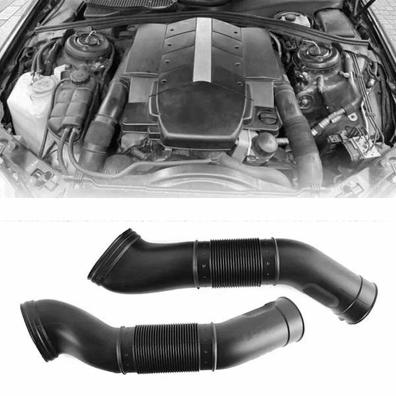 1 пара автомобильных воздуховодов впускной шланг для Mercedes Benz W215 W220 S430 S55
