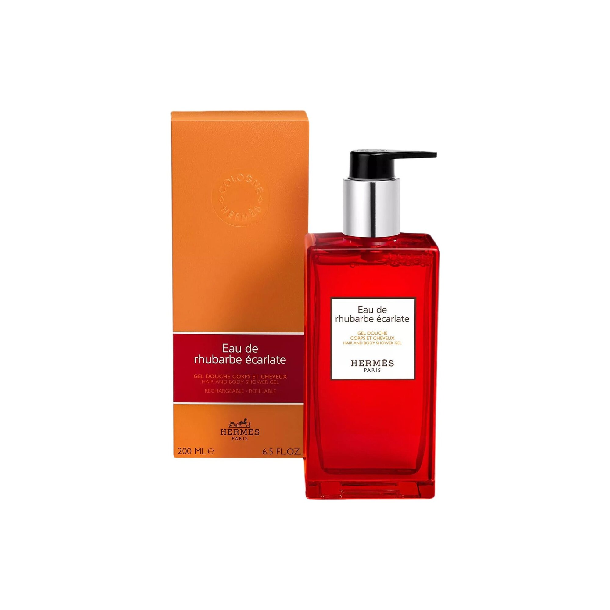 Гель для душа унисекс HERMES Апельсиновый Зеленый Весенний Шампунь Ароматический Увлажняющий Очищающий Попурри 200 мл, Crimson Fire Ginseng Aroma 200ml