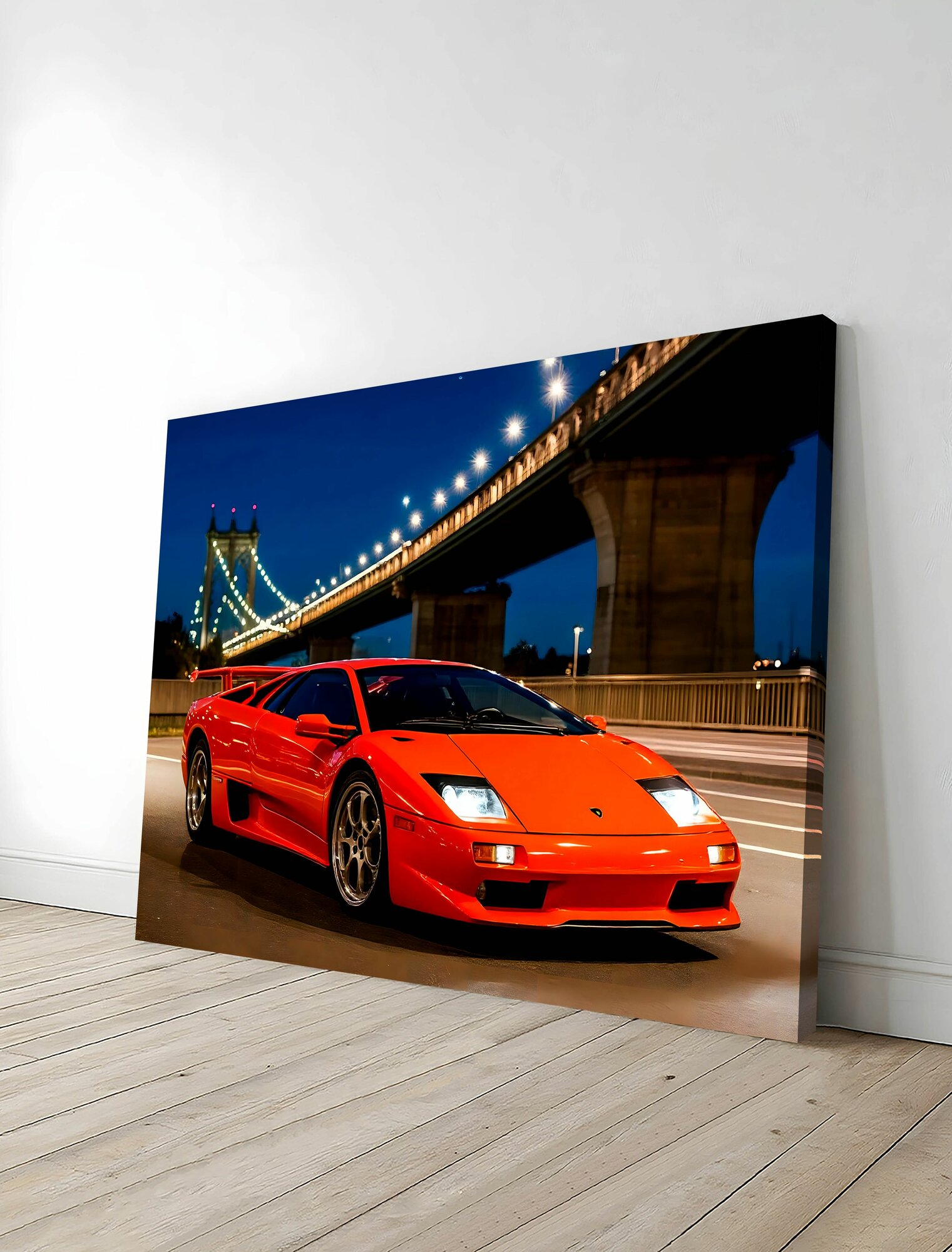 Картина модульная на стену "Lamborghini Diablo" 50см х 70см