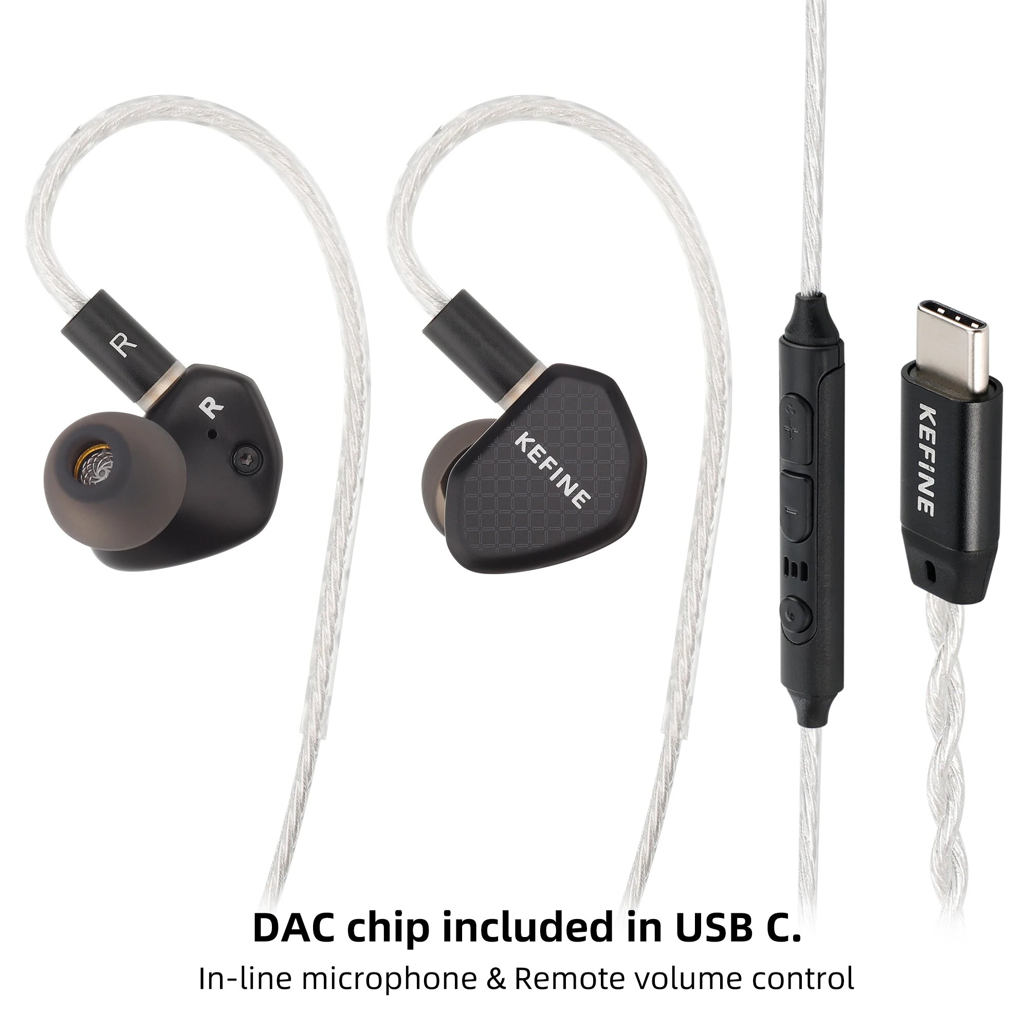 Kefine Klean наушники проводные USB-C, Klean type-c