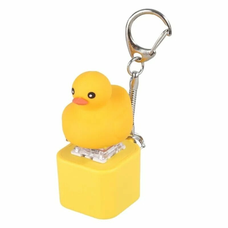 Перезаряжаемые механические клавиатуры Duck, переключатели, тестер, брелки, сэмплер для динамиков