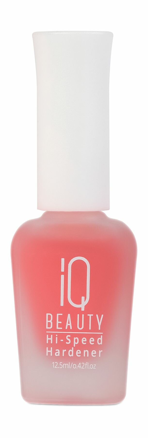 IQ BEAUTY Глянцевый укрепитель для слоящихся, тусклых и хрупких ногтей Hi-Speed Hardener, 12,5 мл