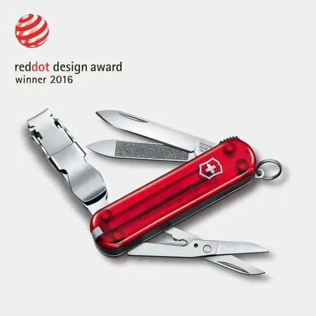 VICTORINOX Многофункциональный инструмент Nail Clip 580, 65 мм, маникюрный набор, арт.0.6463. T