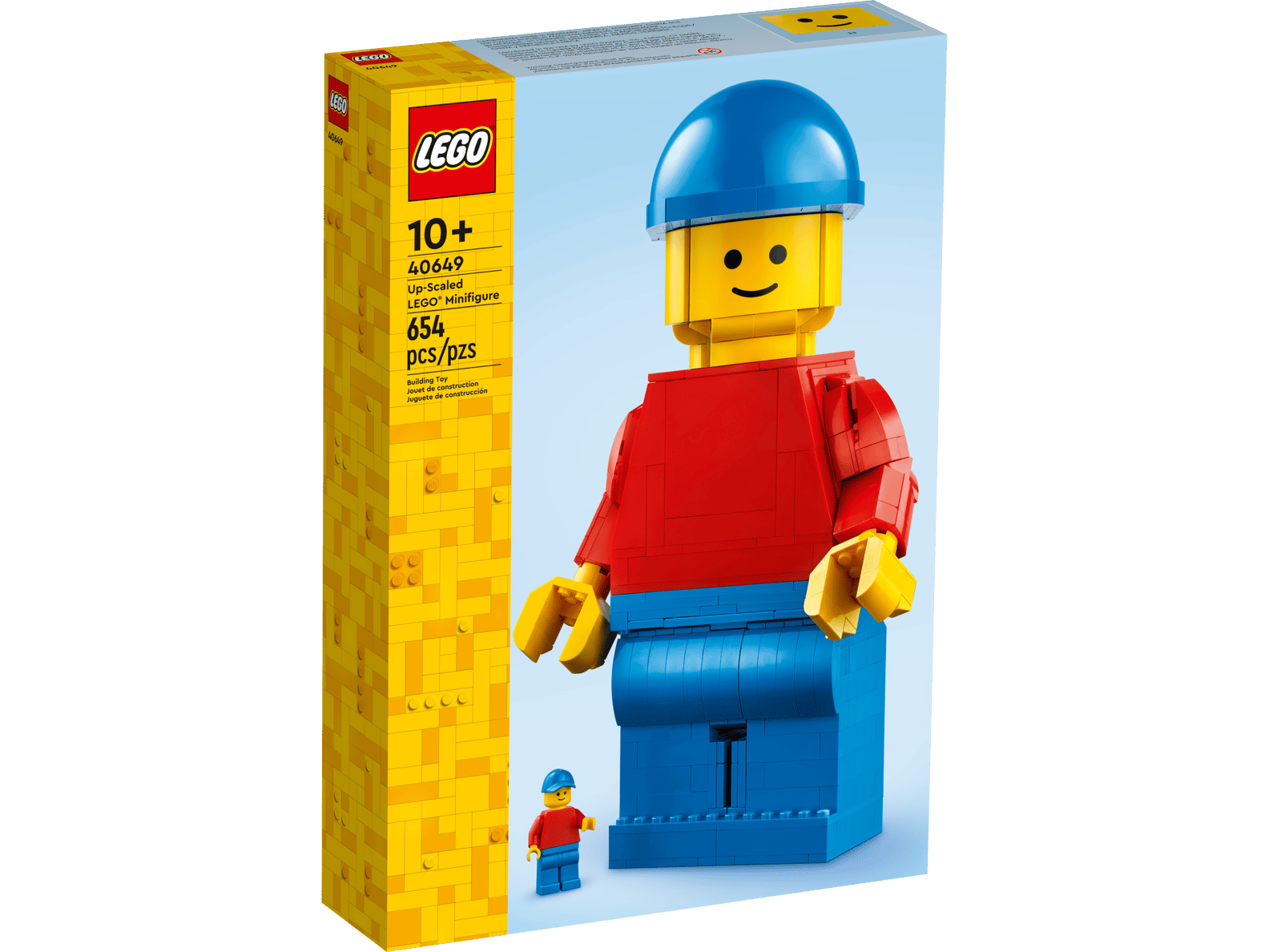 Конструктор LEGO 40649 Большая минифигурка Lego, 654 детали.