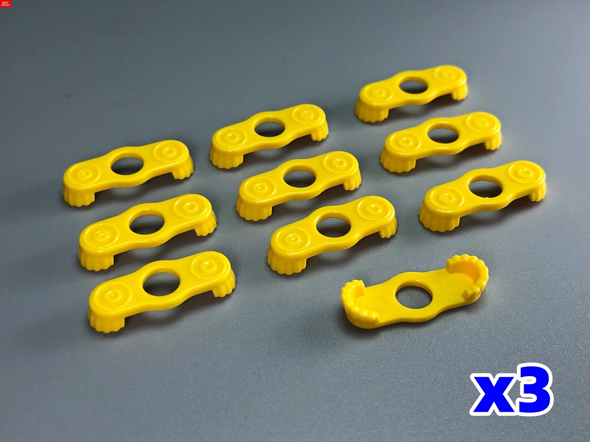 Желтые эпаулеты MOC BRICKS, Цвет: NO.4, 30 шт