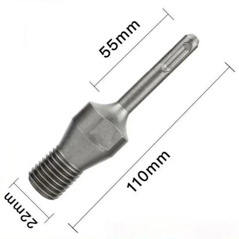 Адаптер/переходник для коронок алмазного бурения, SDS Plus - M22*2.5мм